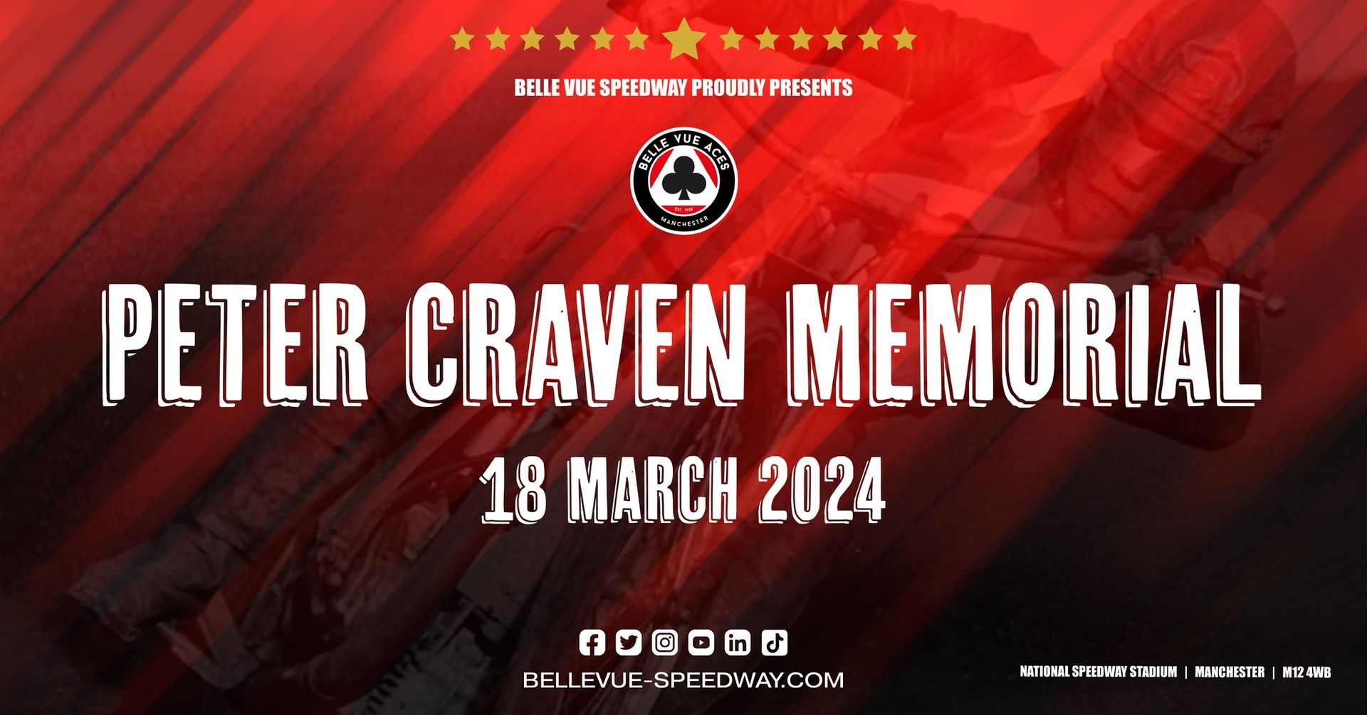 2024 Peter Craven Memorial - Tickets On Sale | Belle Vue Speedway